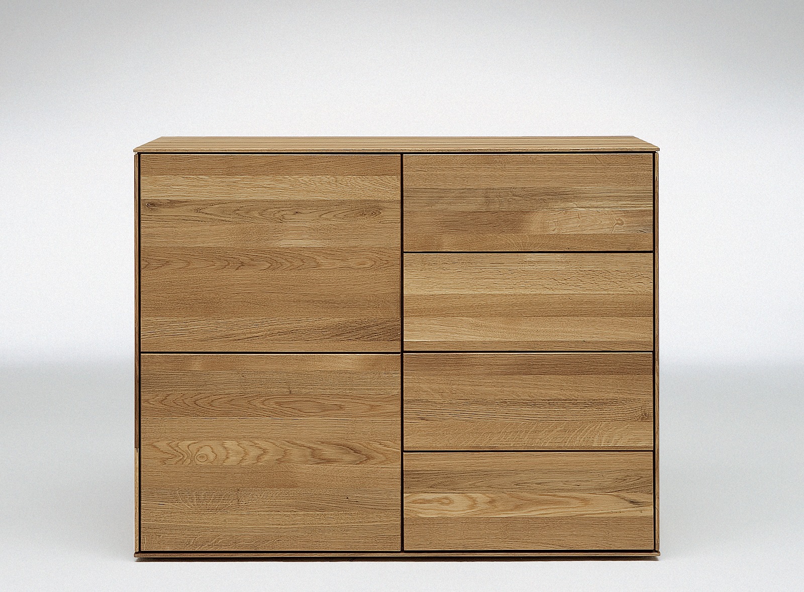 Kommode "Bellavista" aus massivem Holz