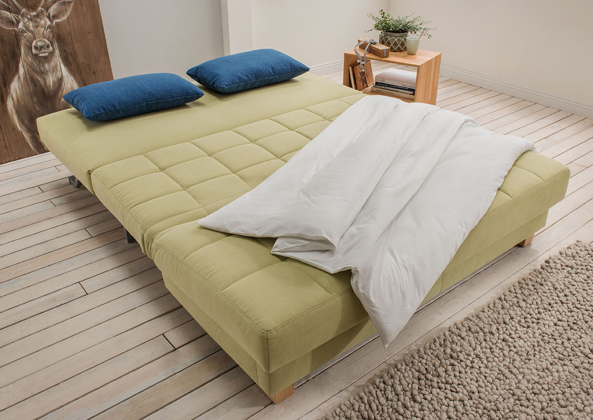 Modernes, ökologisches Schlafsofa - Made in Germany