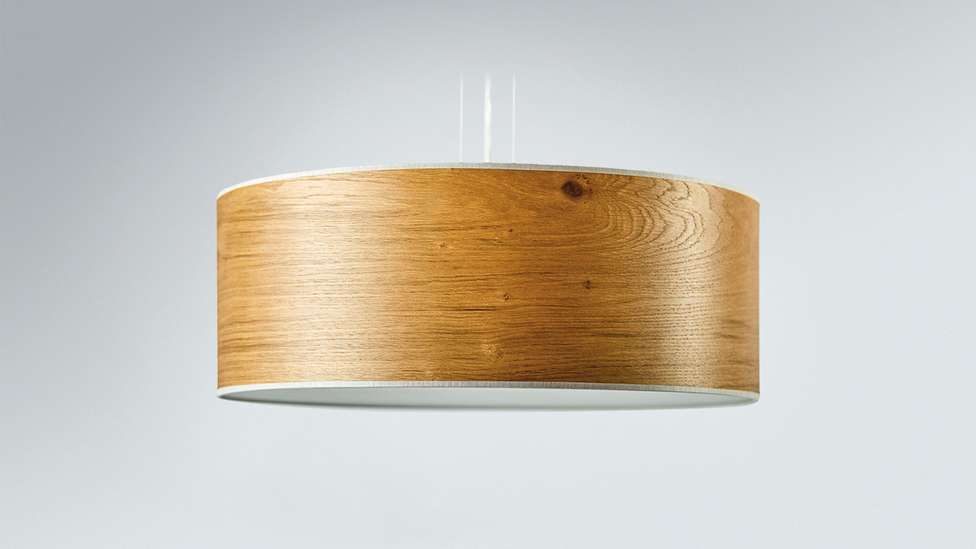 Pendelleuchte "Lucerno" - Puristische Leuchte mit rundem Schirm