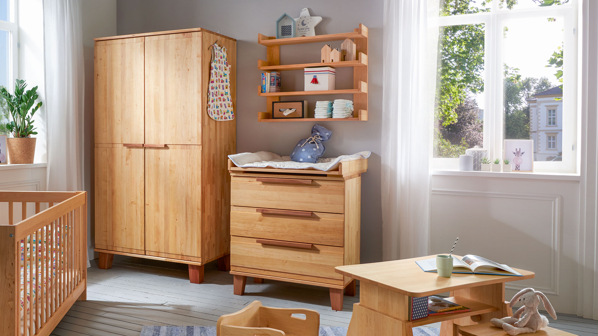 Regal "Ludus" - Erle massiv