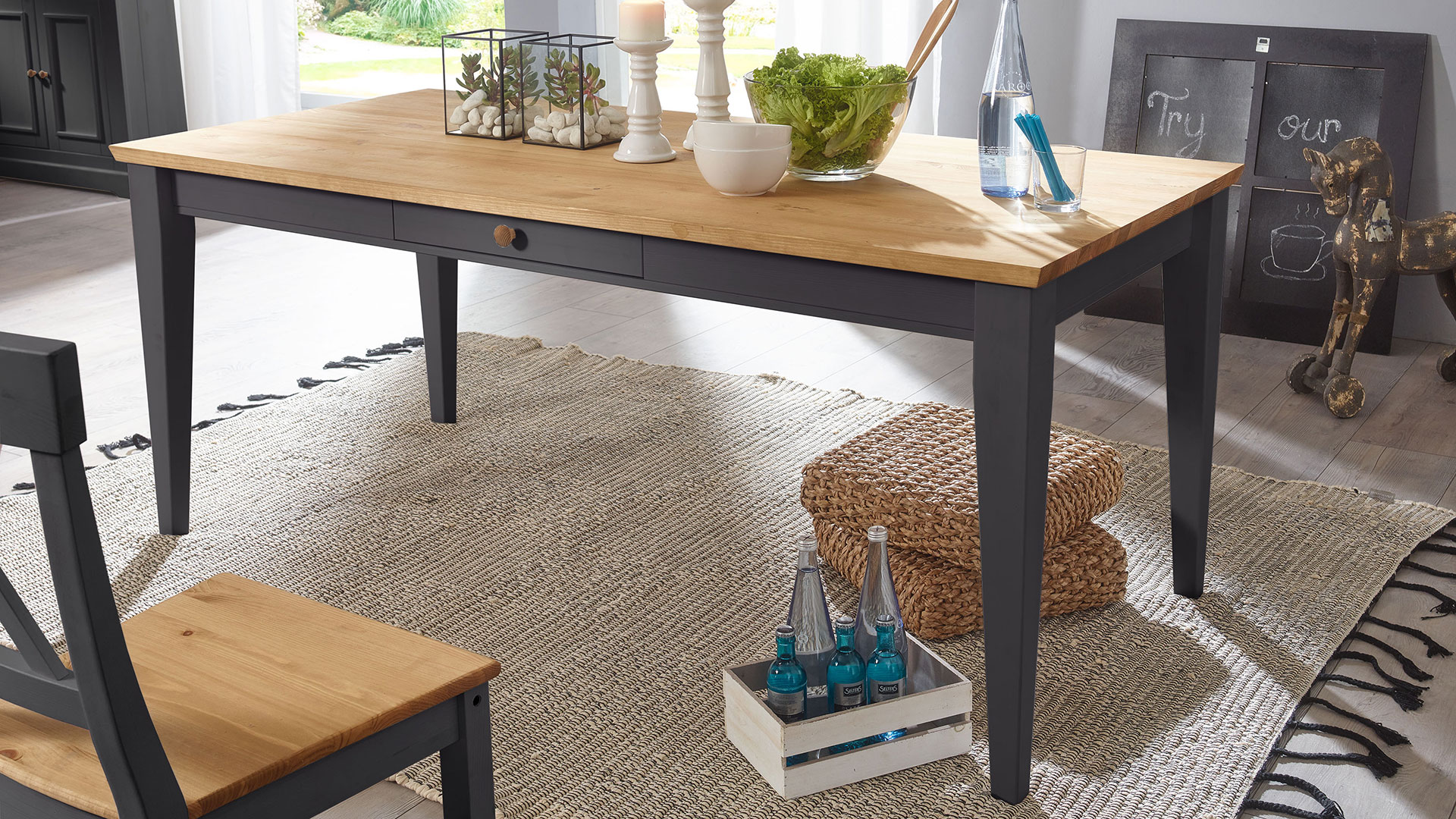 Tisch "Molina" - gemütlicher Landhausstil